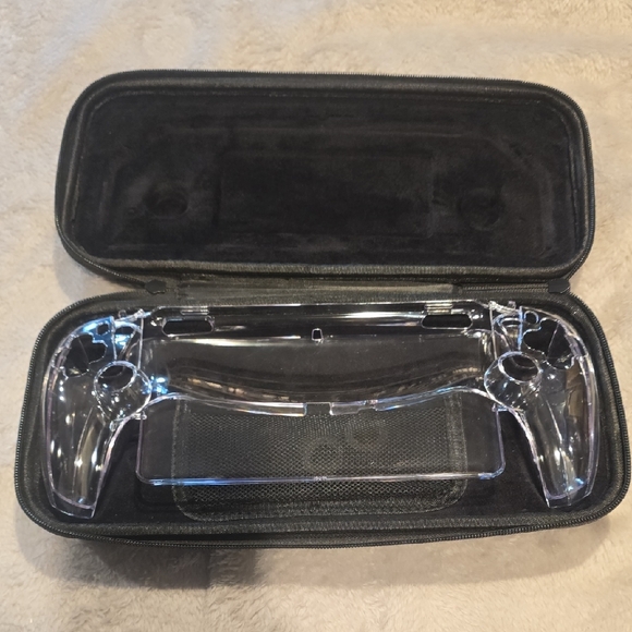 Video Games & Consoles | Clear Controller Case With Black Carrying Case ...